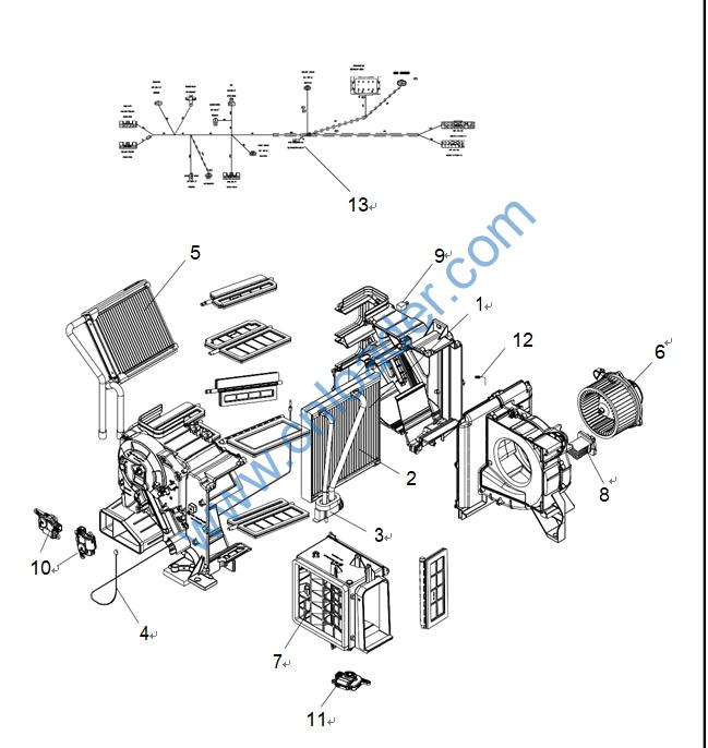 XCMG XE215C Excavator spare parts AP – SINOREAL